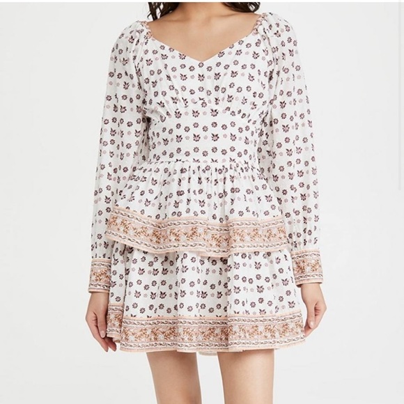 Cleobella | Dresses | Cleobella Long Sleeve Reina Mini Dress Windsor ...